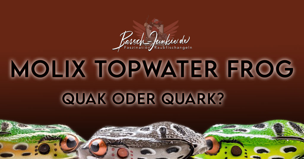 Der Molix Topwater Frog - Quak oder Quark? – Barsch-Junkie.de